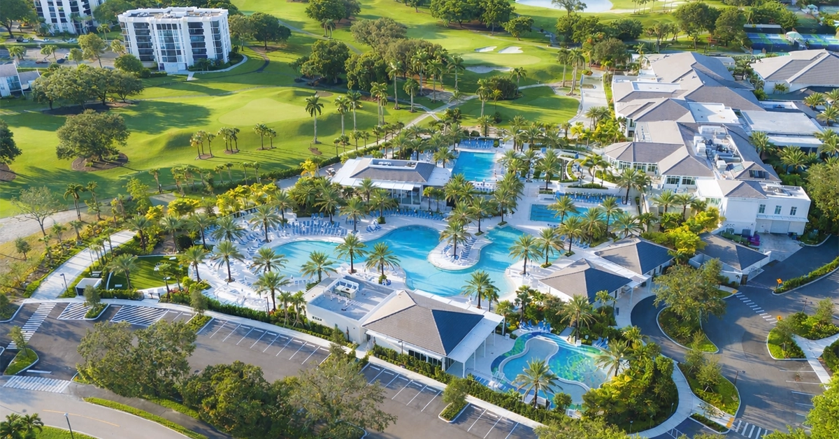 Boca West Aquatics Center Resort Pools in Boca Raton